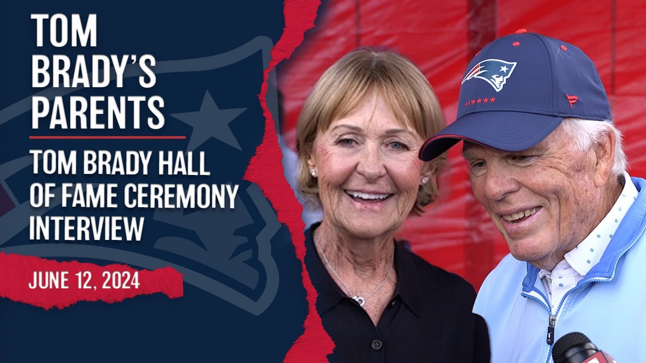 Tom Brady's Parents Describe Prideful Feeling Watching Son Be Inducted ...