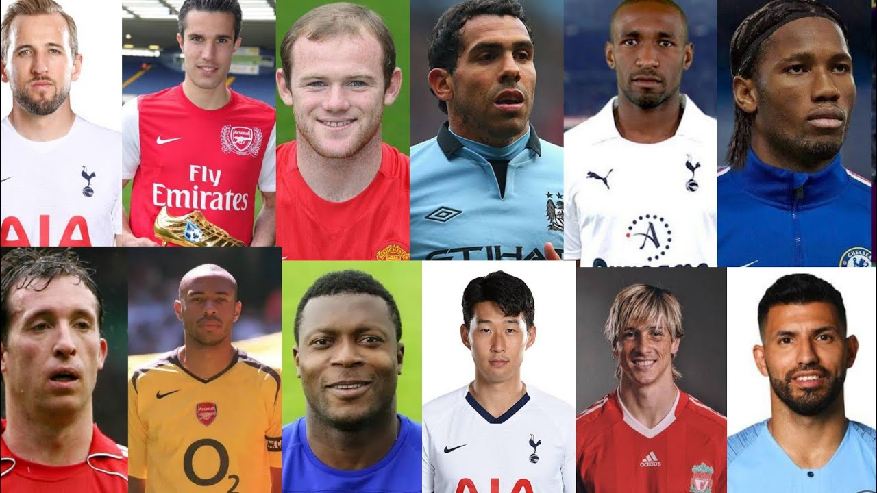 Top 50 EPL Highest Goal Scorers Of All Time.... - YouTube