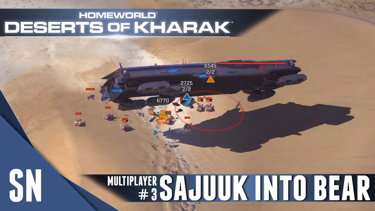 BEAR SAJUUK! - Homeworld: Deserts of Kharak - Multiplayer Gameplay #3 ...