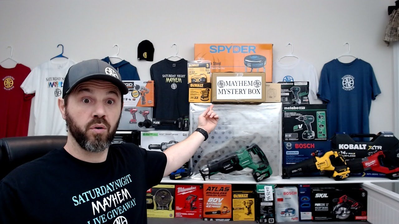 Free Tools Saturday Night Mayhem LIVE Power Tool GIVEAWAY #16! Who Will ...