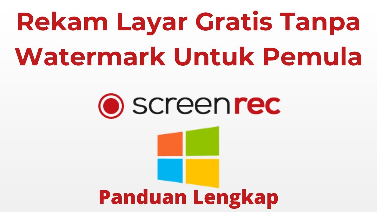 ScreenRec Software Rekam Layar Gratis Terbaik Untuk Pemula - YouTube