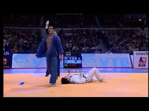 Georgii Zantaraia's huge double underhook Kosoto Gake. - YouTube