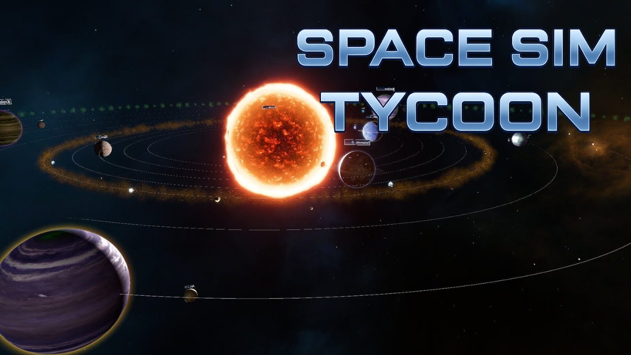 Building Space Shipping Lanes – Space Sim Tycoon – First Look - YouTube