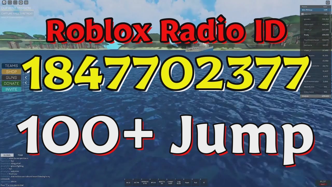 Jump Roblox Radio Codes/IDs - YouTube