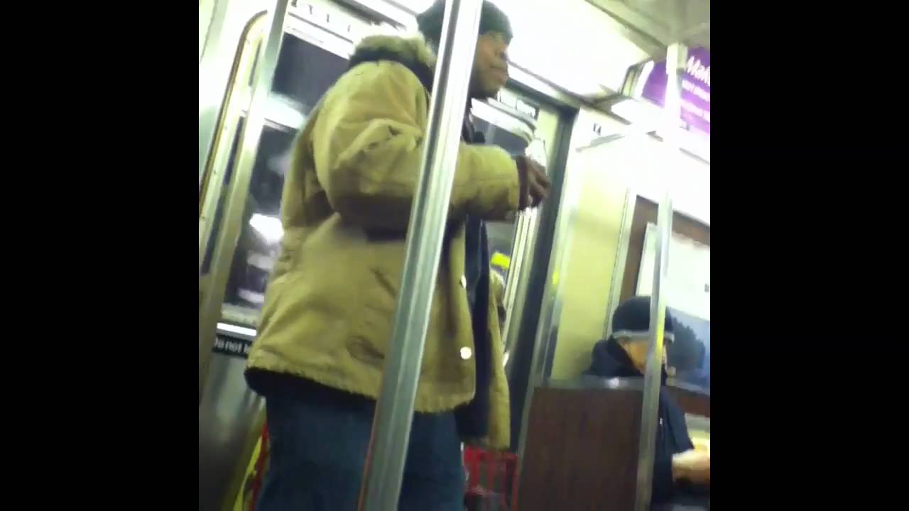 Drunk man on the train - YouTube