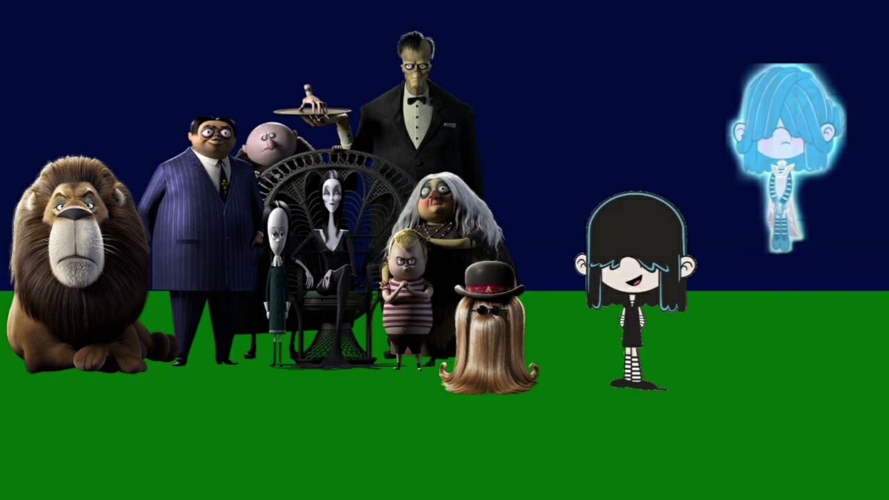 Lucy Loud introduces Lucille to the Addams Family - YouTube