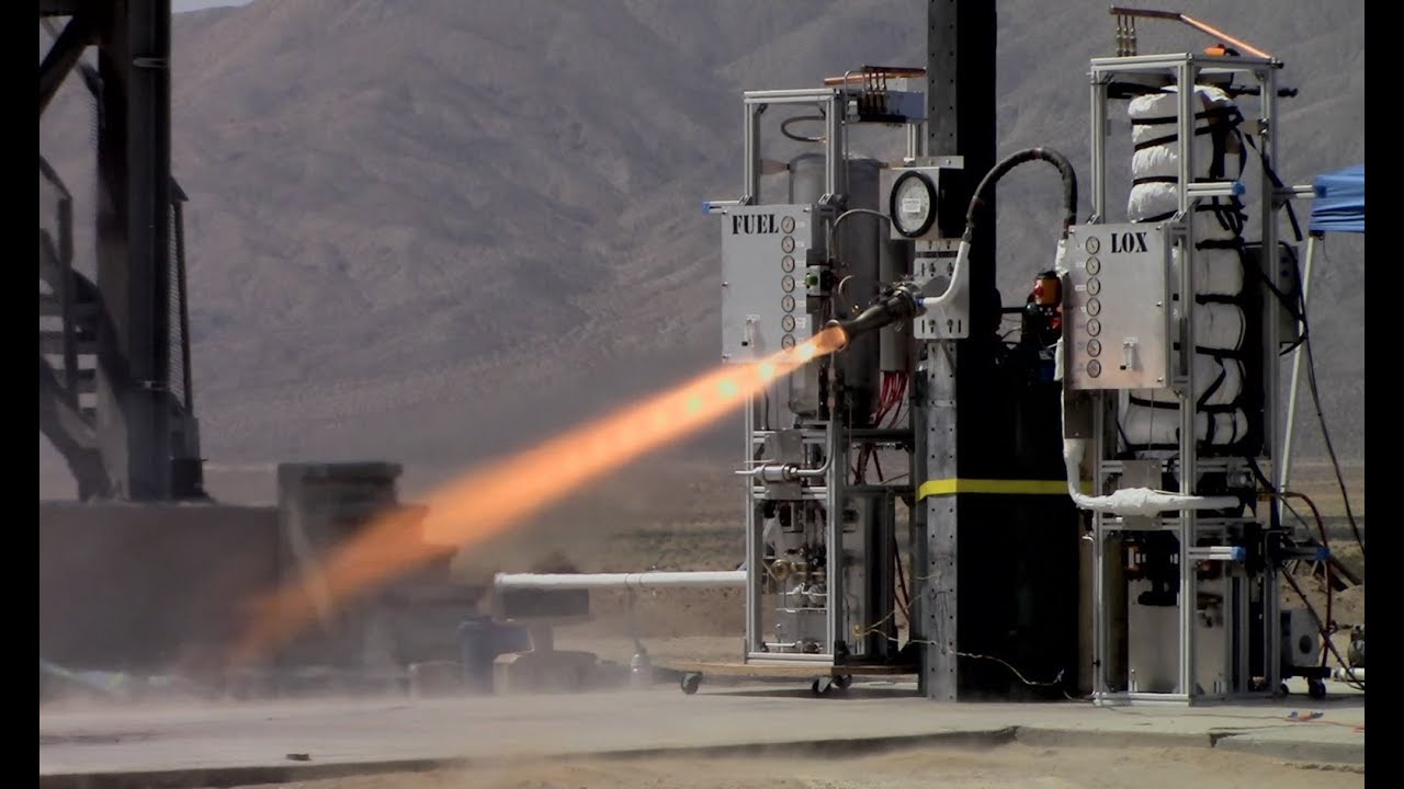 Flometrics Rocket Fuel Pump _ Hot Fire Test - YouTube