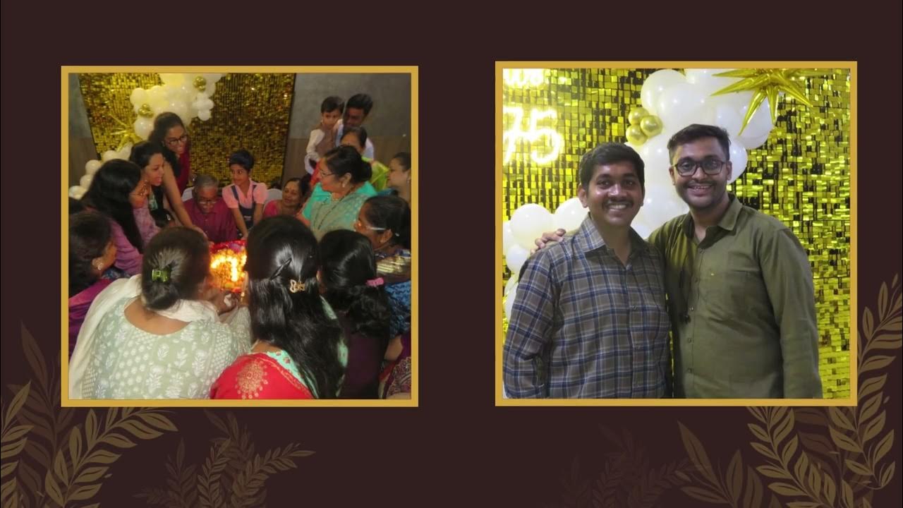 75th BD of Baburao Bane Photo's - YouTube