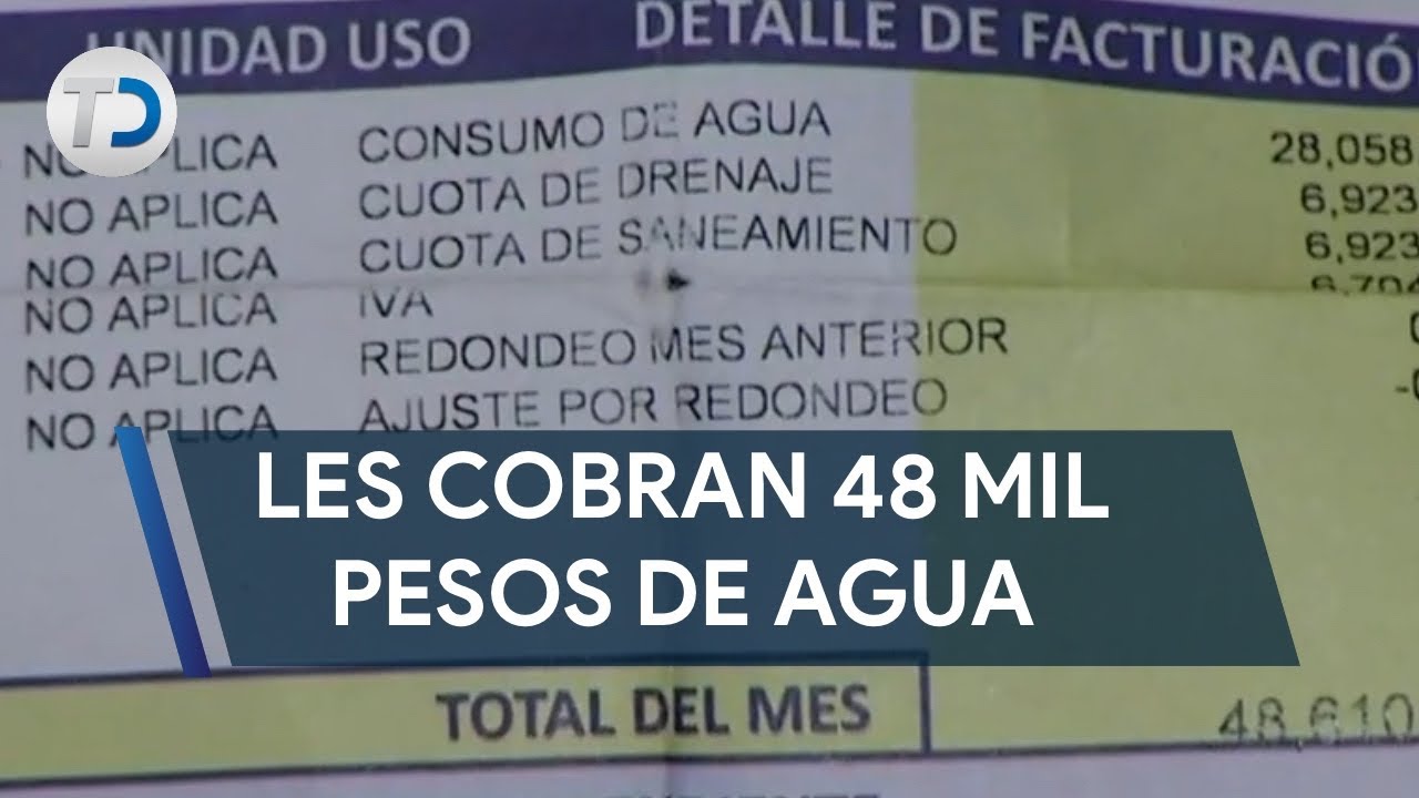 Pareja De Adultos Mayores Denuncian Cobros Excesivos En Recibo De Agua