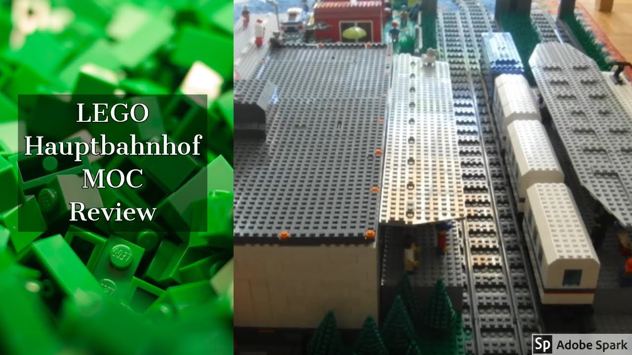 LEGO Hauptbahnhof MOC Review | DEUTSCH - YouTube