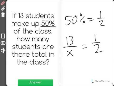[6.RP.3c-2.7] Percent Problems - Common Core Standard - YouTube