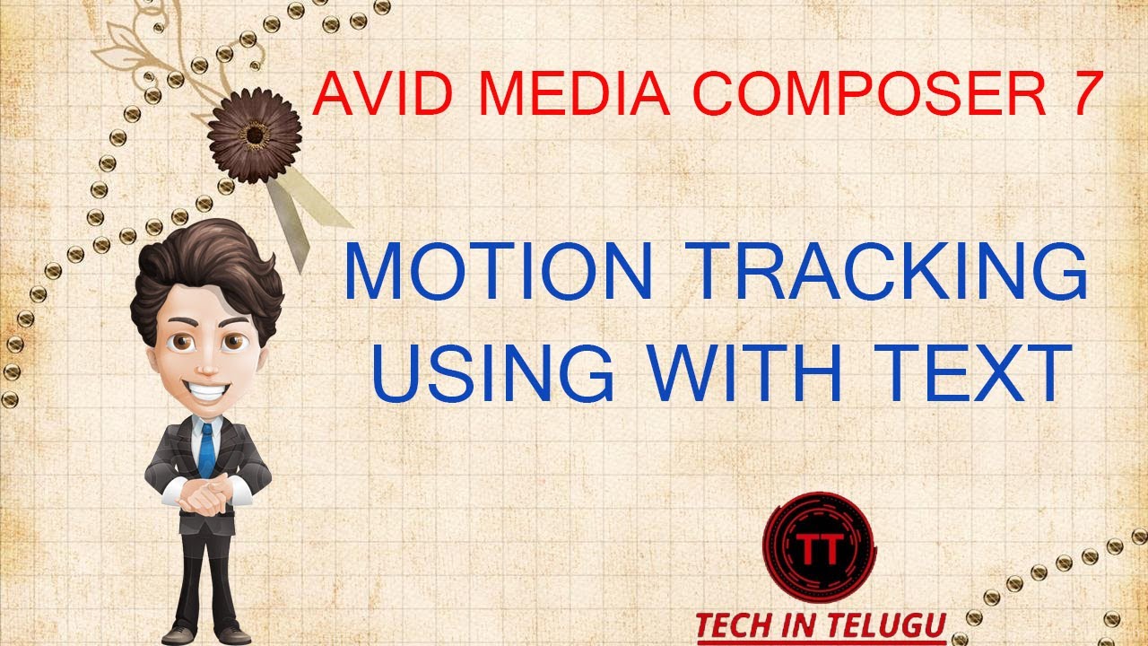 28.AVID MEDIA COMPOSER 7 || MOTION TRACKING || USING WITH TEXT - YouTube