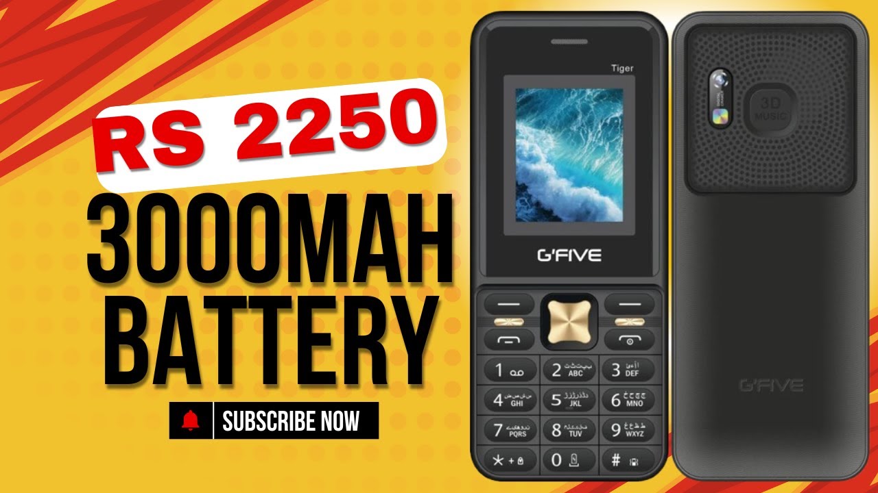 Gfive Tiger mobile2025 | Unboxing mobile latest model | Tiger mobile ...