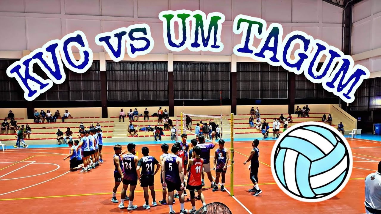 KVC vs UM TAGUM | 1DL @Tagum Sports Complex - YouTube