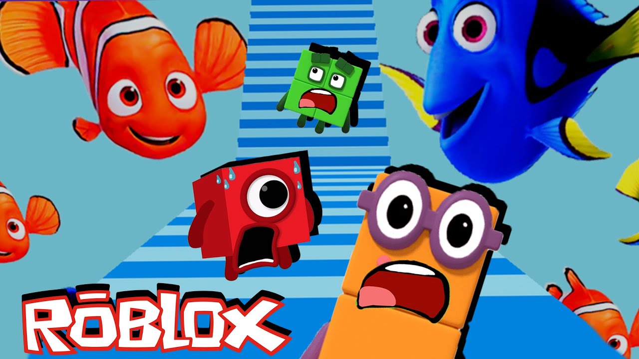 Numberblocks PLAY Finding Nemo Obby in Roblox! 🐟 - YouTube