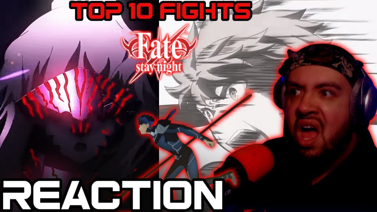 REACTING TO FATE Top 10 Fate Series Fights AGAIN! - YouTube