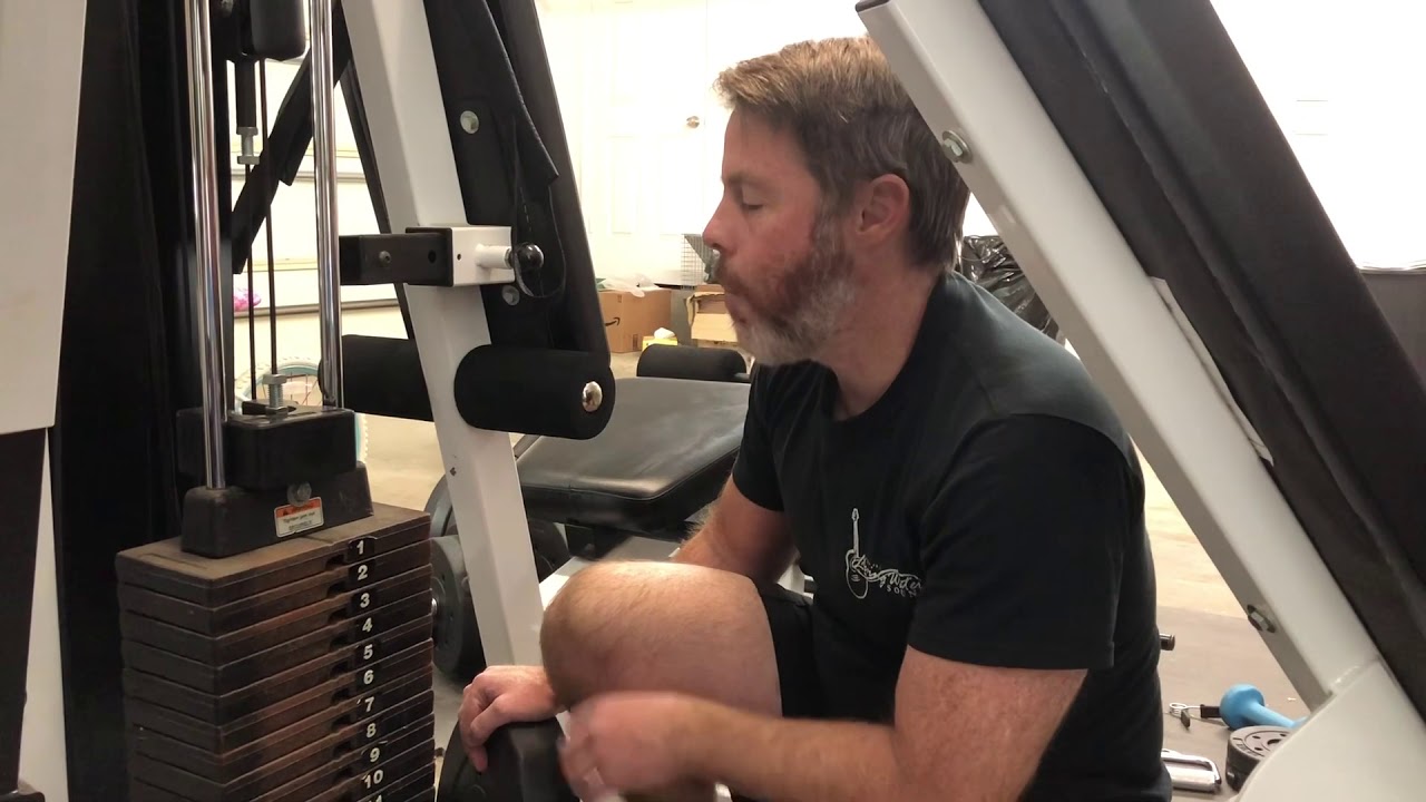 Add Weight to Machine Weight Stack - YouTube