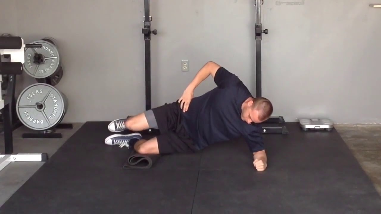 Side Lying Hip Raise - YouTube
