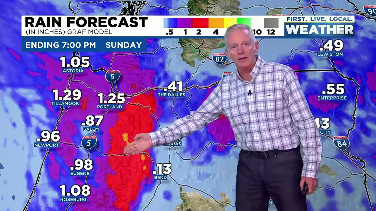 Friday morning FOX 12 weather forecast (10/21) - YouTube