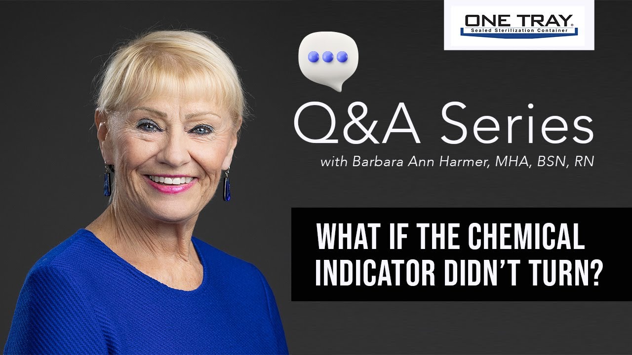 ONE TRAY® QA: What if the chemical indicator didn't turn? - YouTube
