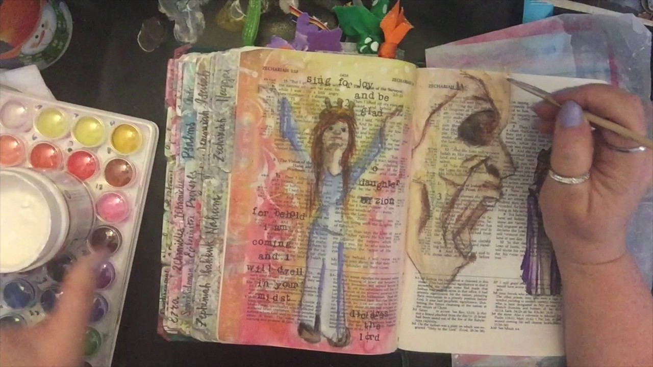 Gelato Techniques: Bible Journaling - YouTube