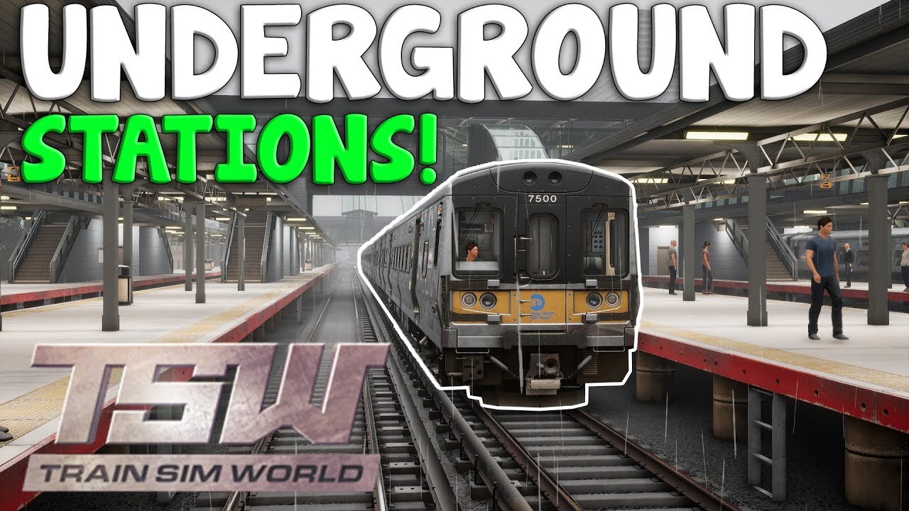 SPEEDING UNDERGROUND TRAIN! - Long Island Rail Road - Train Sim World ...