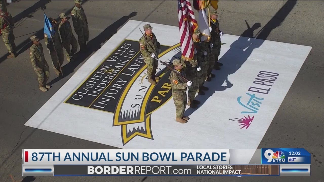 Recap of 87th annual Sun Bowl parade in El Paso - YouTube