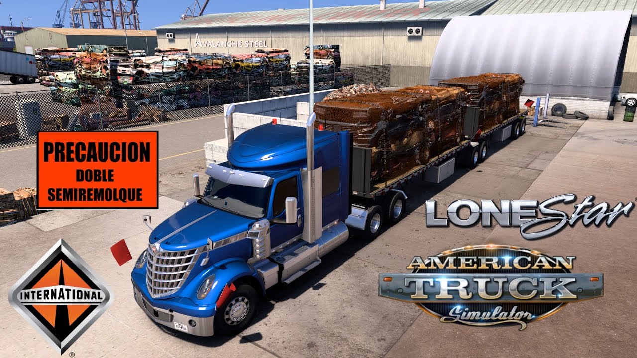 ATS International LoneStar Viaje de Everett Washington a Seattle ...