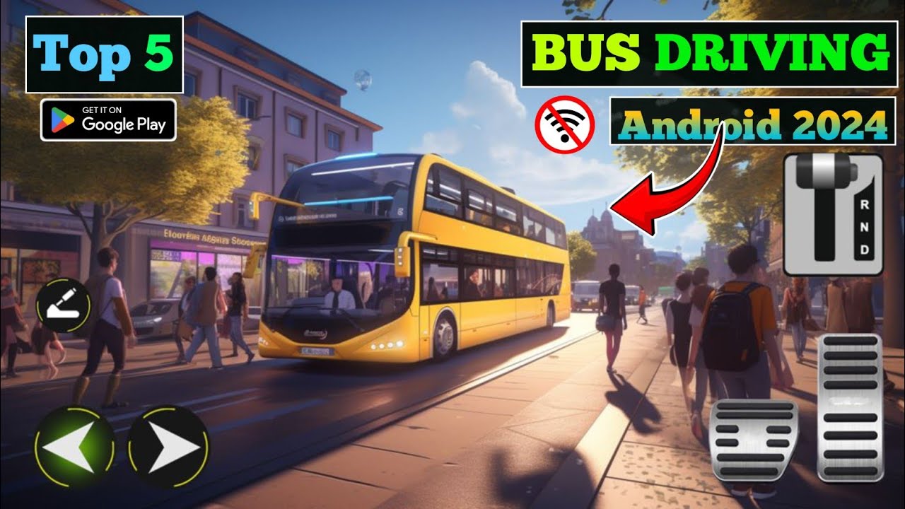 Top 5 Bus Simulator Games For Android 2025 | Best Bus Simulator Games ...