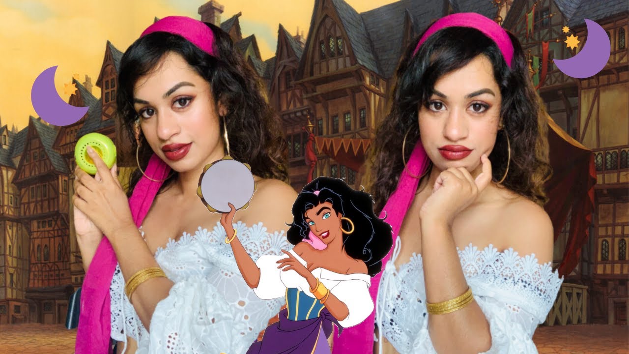 ESMERALDA From "The Hunchback of Notre Dame" Makeup Transformation 🌙 ...