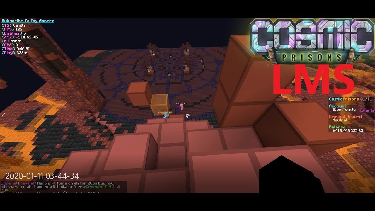 Cosmic Prisons The LMS Update+ New Enchants - YouTube