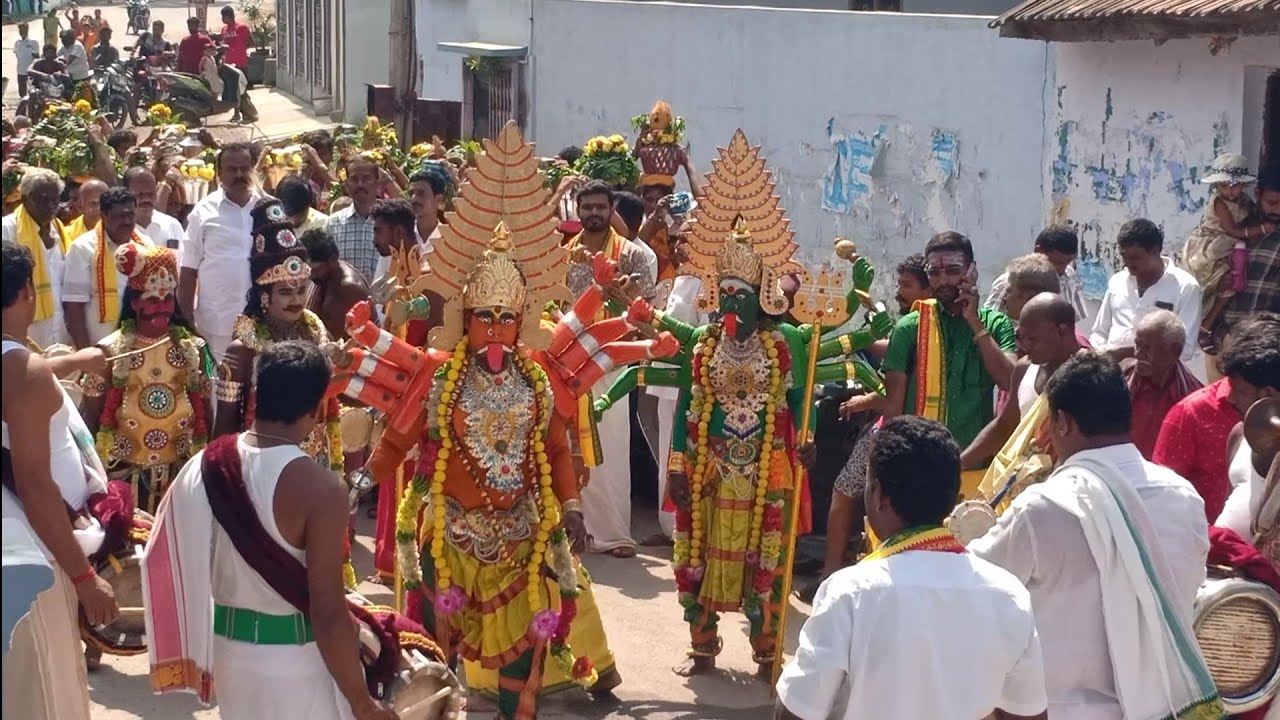 ஆடிப்பெருக்கு Aadi-18 Thiruvila Kovil Function #sivan #god #lordshiva#dance #poikkalkuthirai ...