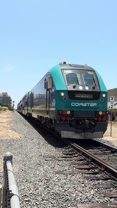 NCTD Coaster exiting service from Oceanside #train #railtrack #trains #railfan - YouTube