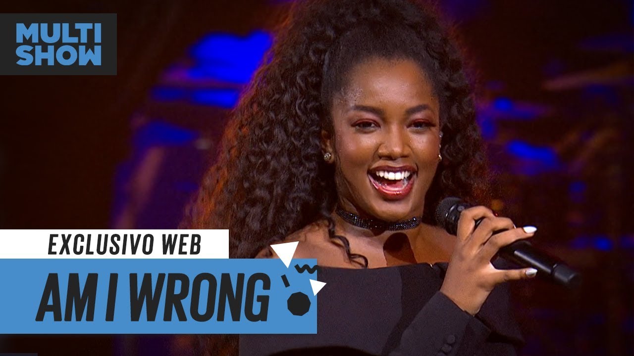 EXCLUSIVO WEB | Am I Wrong | Iza | Música Boa Ao Vivo | Música Multishow - YouTube