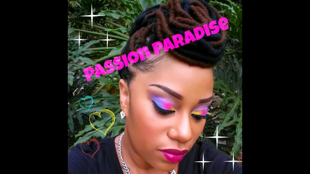 Passion Paradise (Full Face Makeup Tutorial) - YouTube