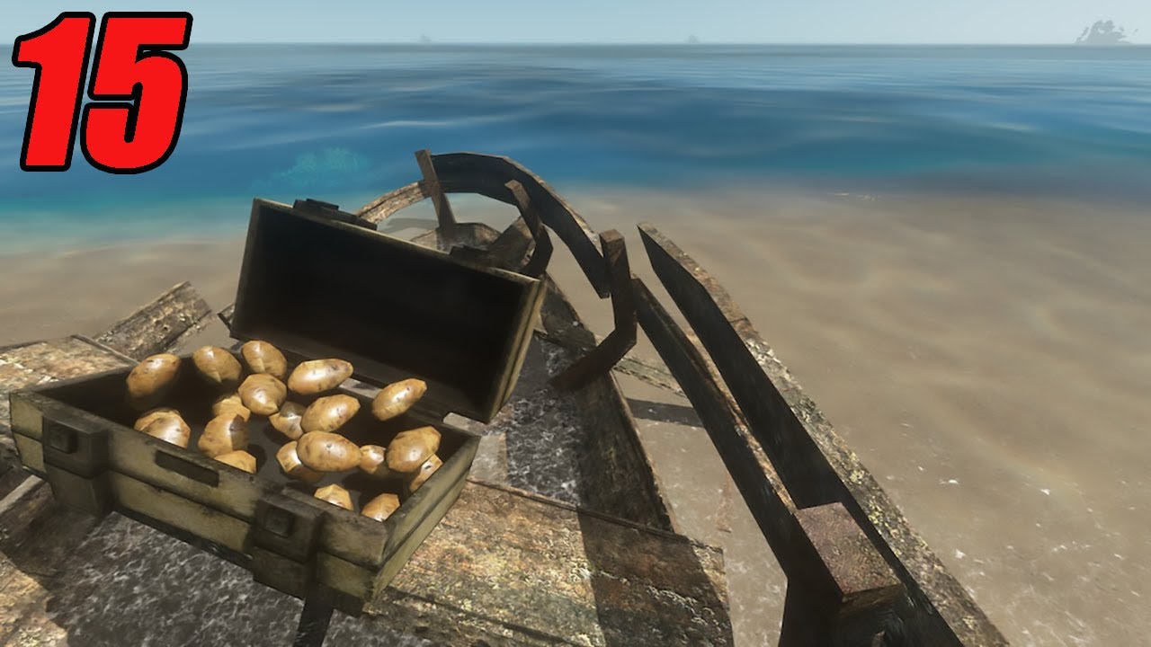 FOUND THE POTATOES | Stranded Deep #15 | OpTicBigTymeR - YouTube