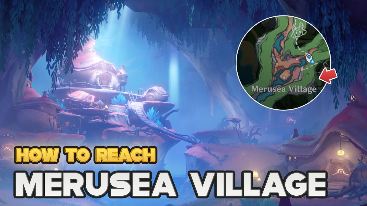 How To Reach Merusea Village | Genshin Impact Fontaine 4.0 - YouTube