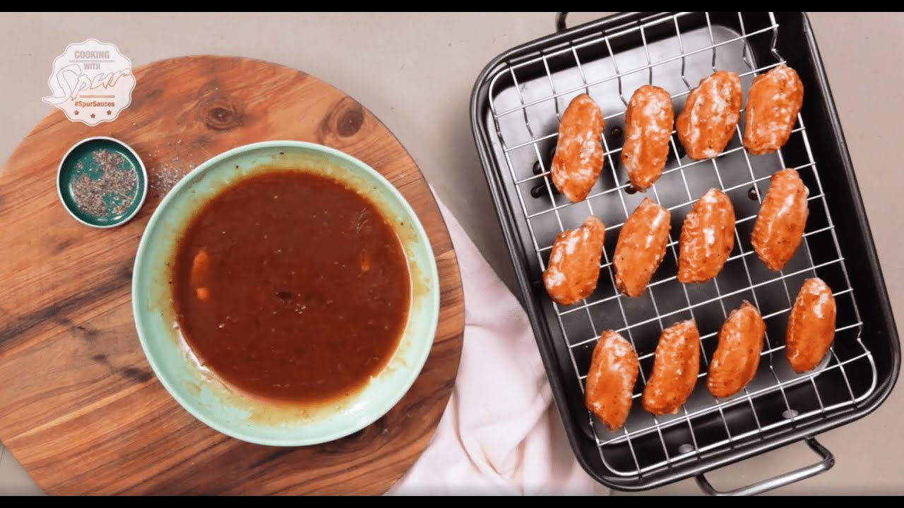 Spur Sauces: Smoky Hickory Chicken Wings - YouTube