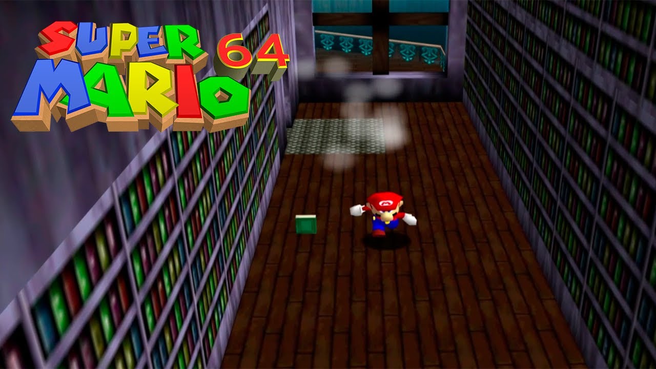 Secret of the Haunted Books - Big Boo’s Haunt - Super Mario 64 - YouTube