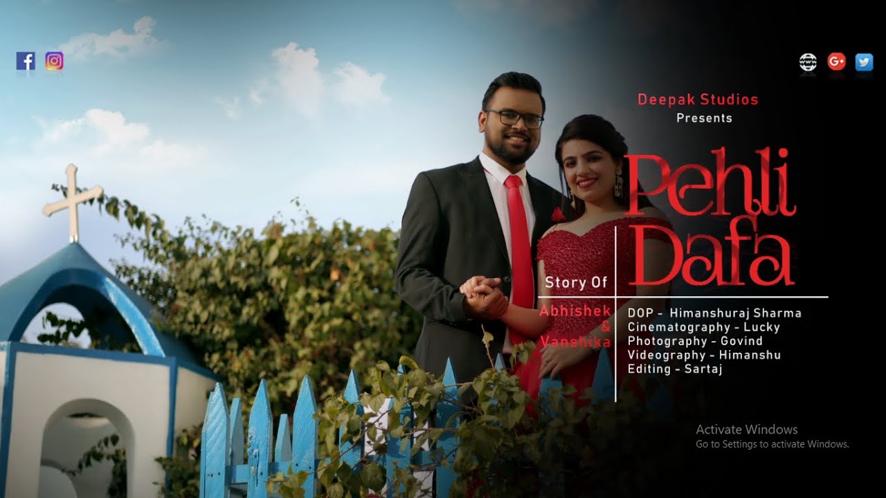 PREWEDDING | PICTURE DESTINATION | ABHISHEK + VANSHIKA | DEEPAK STUDIOS 9811536164, 9899397722 ...