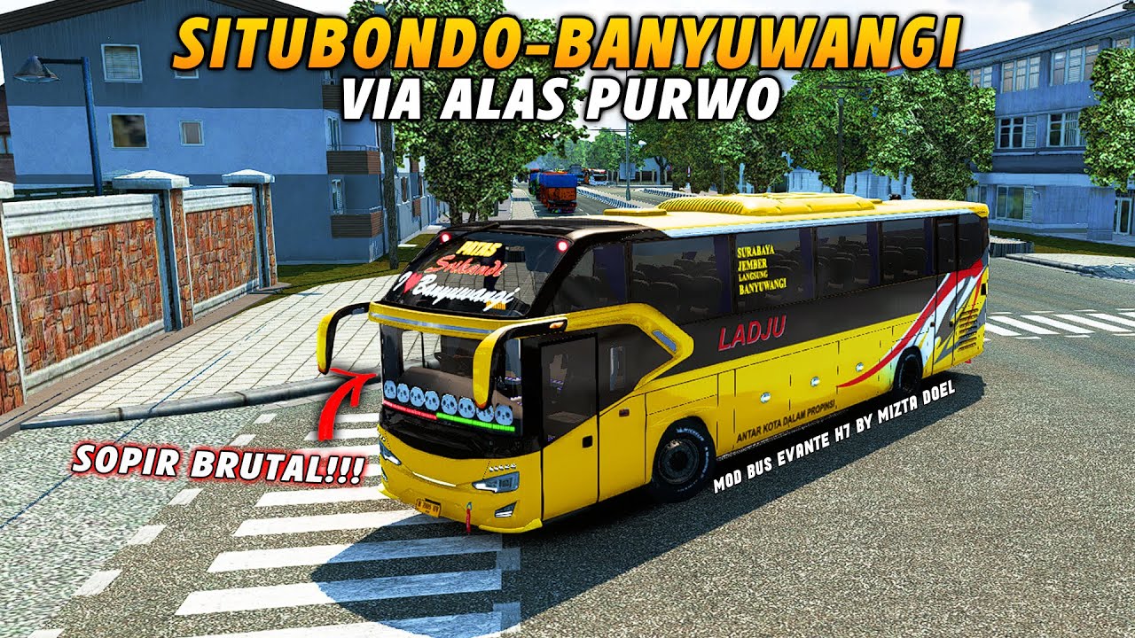 TRIP LINTAS JATIM SITUBONDO-BANYUWANGI VIA ALAS PURWO | ETS2 INDONESIA ...