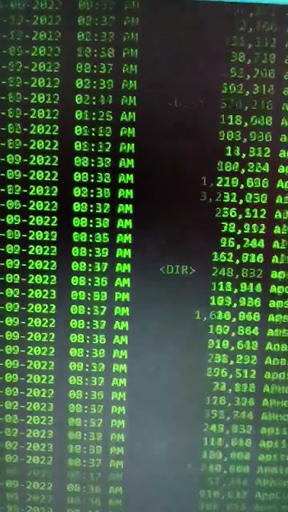 look like hacker in cmd WINDOWS - YouTube