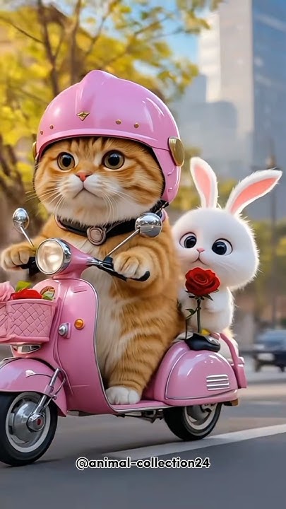 Kucing dan kelinci lucu berkencan #kucing #cat #kelinci #rabbit #kencan #shorts #catlover - YouTube
