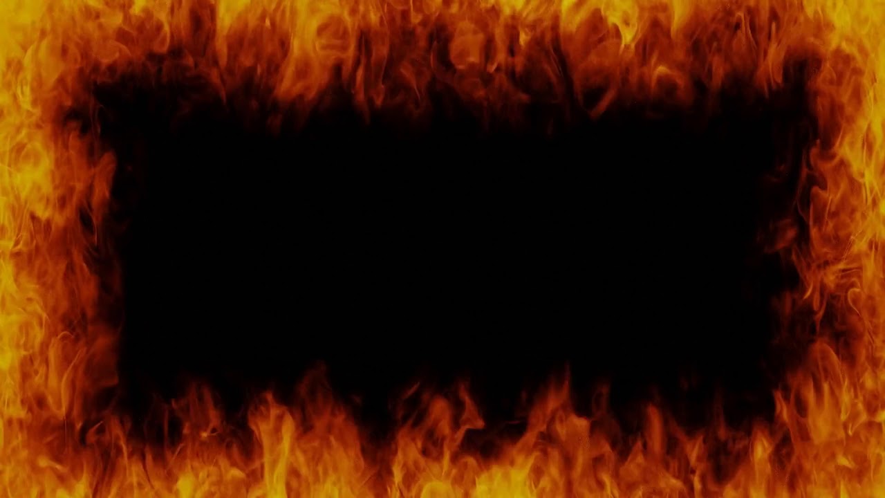 Burning fire corners - YouTube