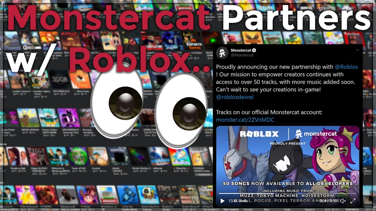 Roblox and Monstercat sign a Deal - YouTube