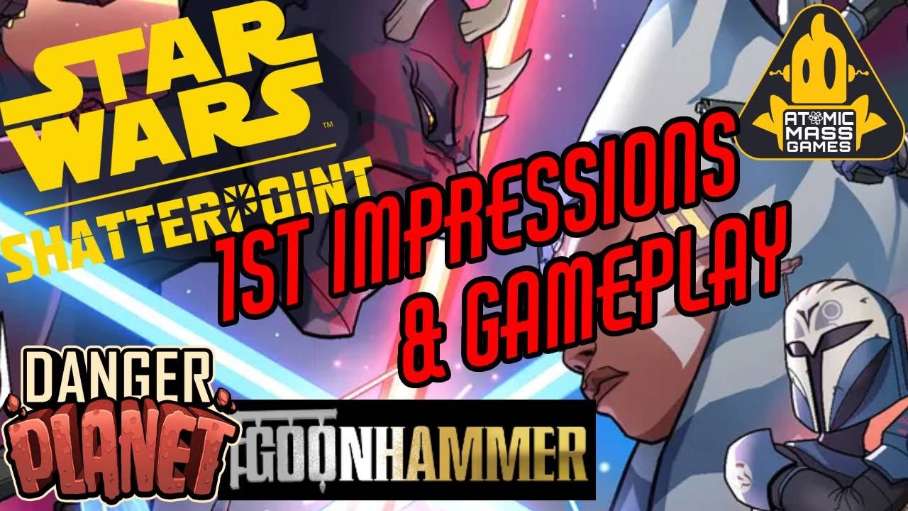 Star Wars: Shatterpoint 1st Impressions + Core Rules + Game Play ...