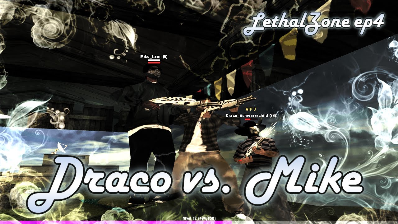 Draco Schwarzschild vs. Mike Lean duelo con escopeta de combate ...