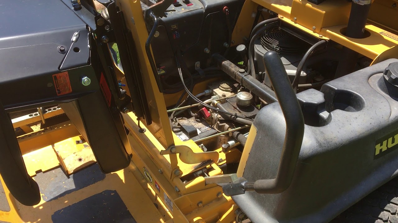 GovDeals: Hustler Zero Turn Commercial Mower with Bac-Vac Un - YouTube