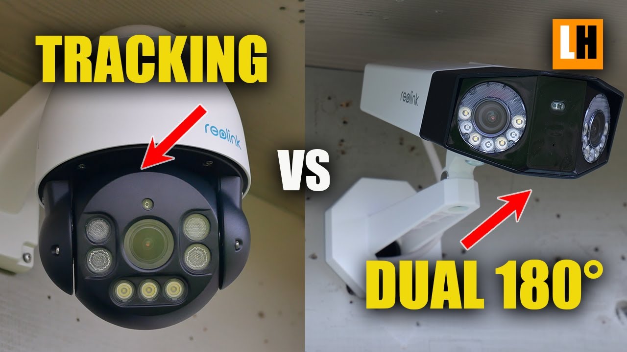 Auto Tracking VS Dual Panoramic 180° Security Cameras - ONE is ...