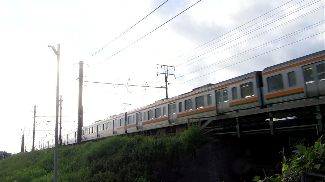 2022.9.25 東海道本線 豊田町-天竜川 727M - YouTube